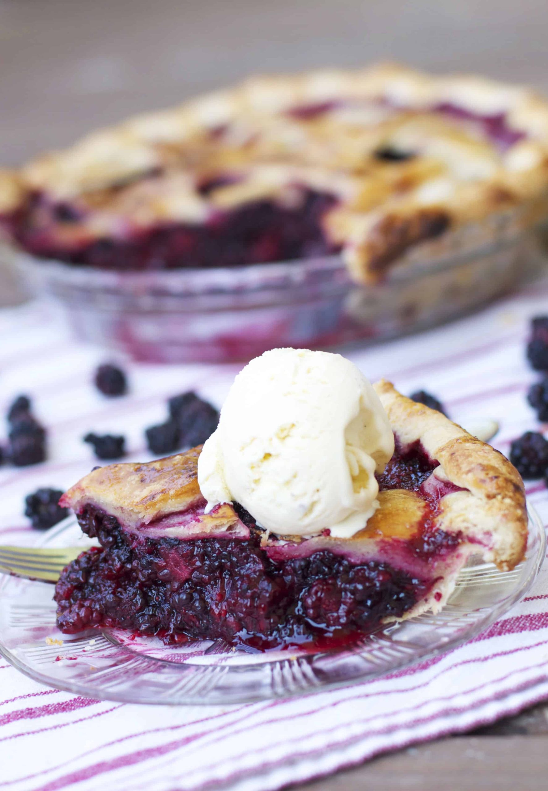 Blackberry Pie Recipe - The Baker Chick