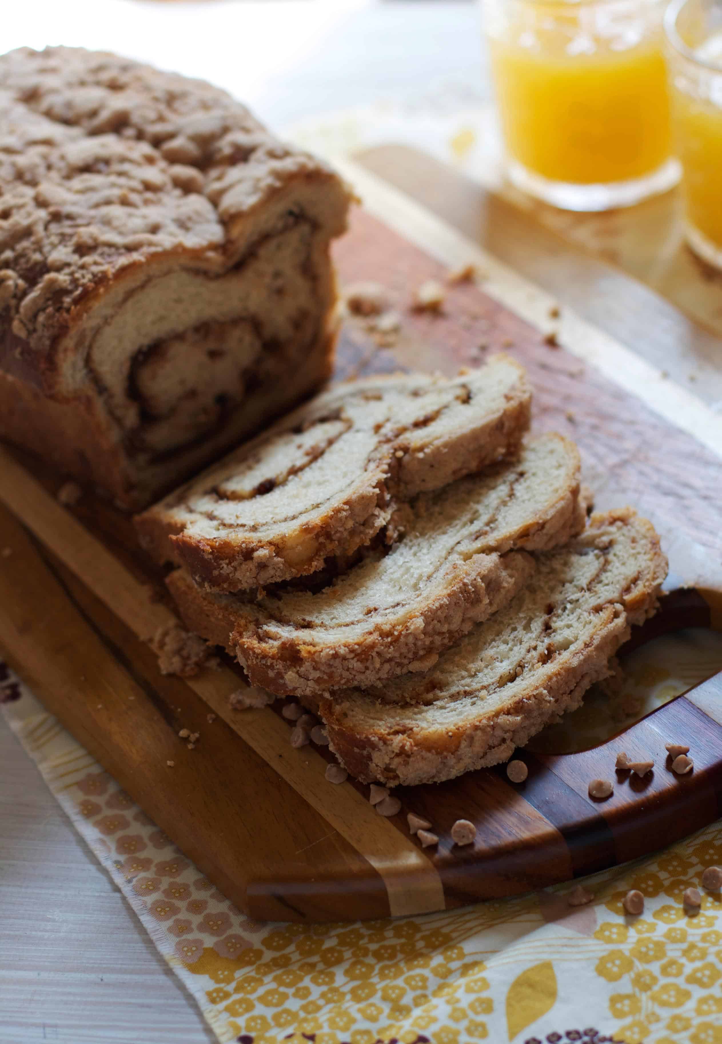 Triple Cinnamon Swirl Bread - The Baker Chick