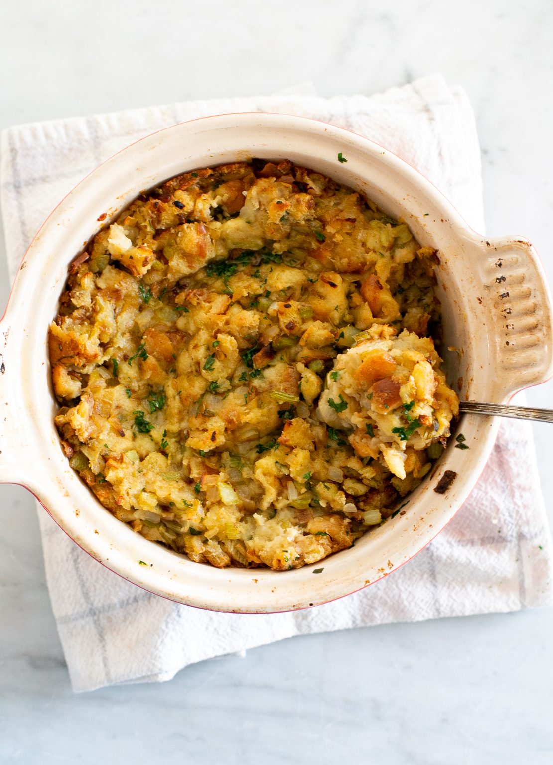 Easy Stuffing Recipe - The Baker Chick