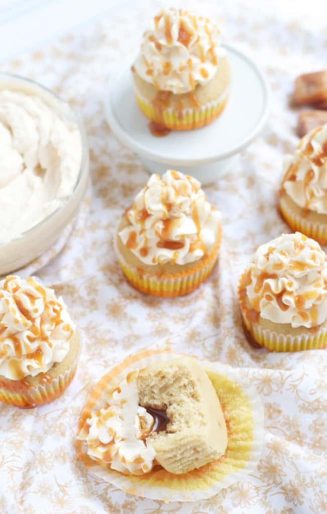 Ultimate Salted Caramel Cupcakes - The Baker Chick Ultimate Salted Caramel Cupcakes - The Baker Chick