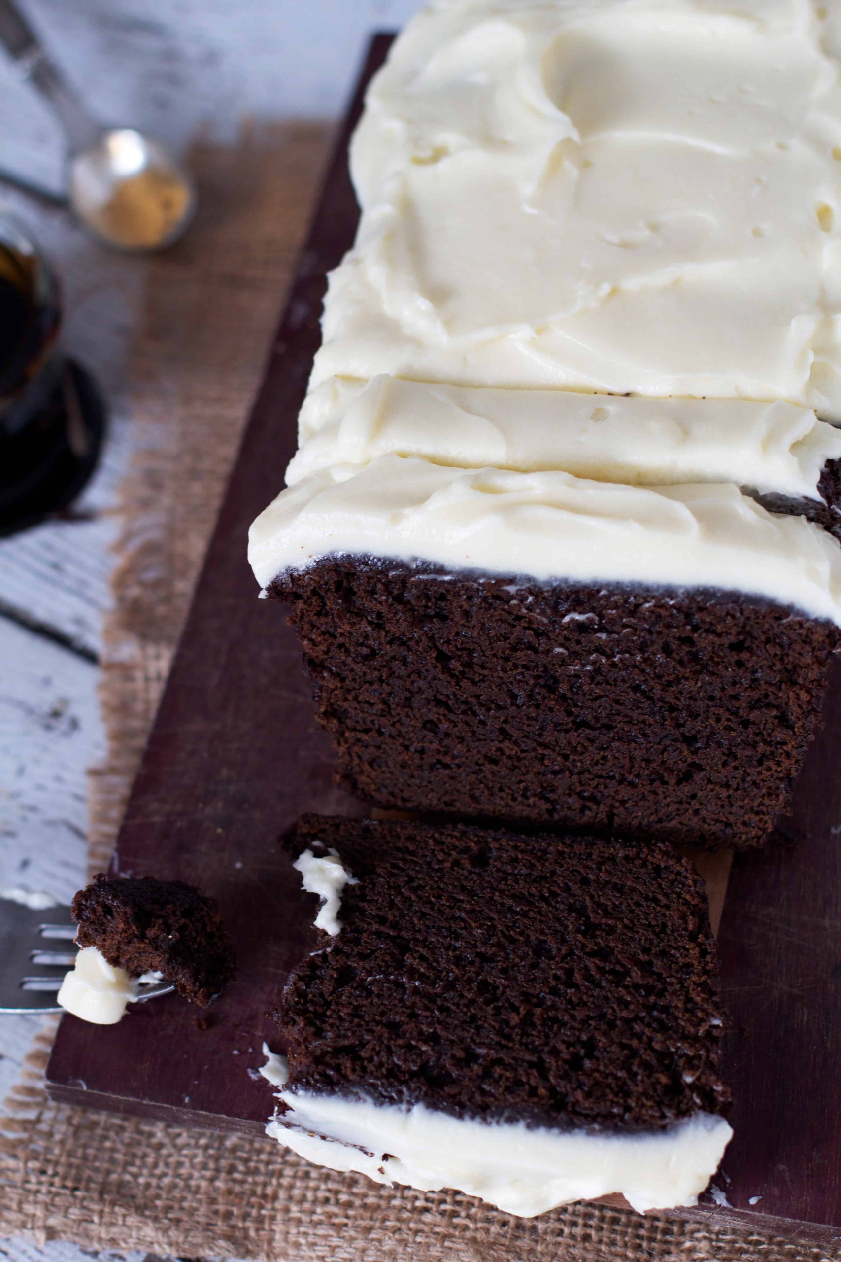 Dark and Sticky Gingerbread Cake - The Baker Chick