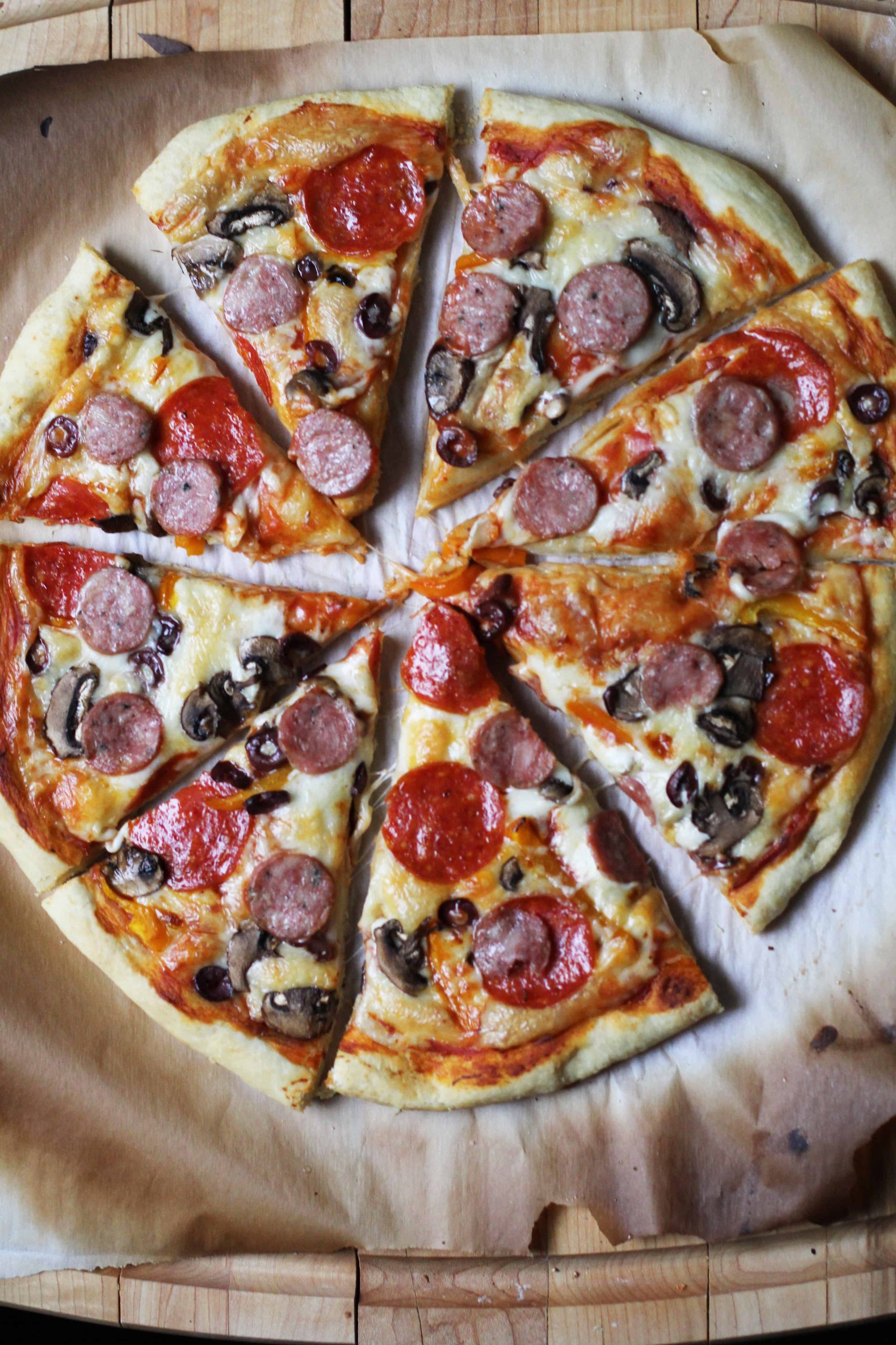 Perfect Homemade Pizza Crust - The Baker Chick