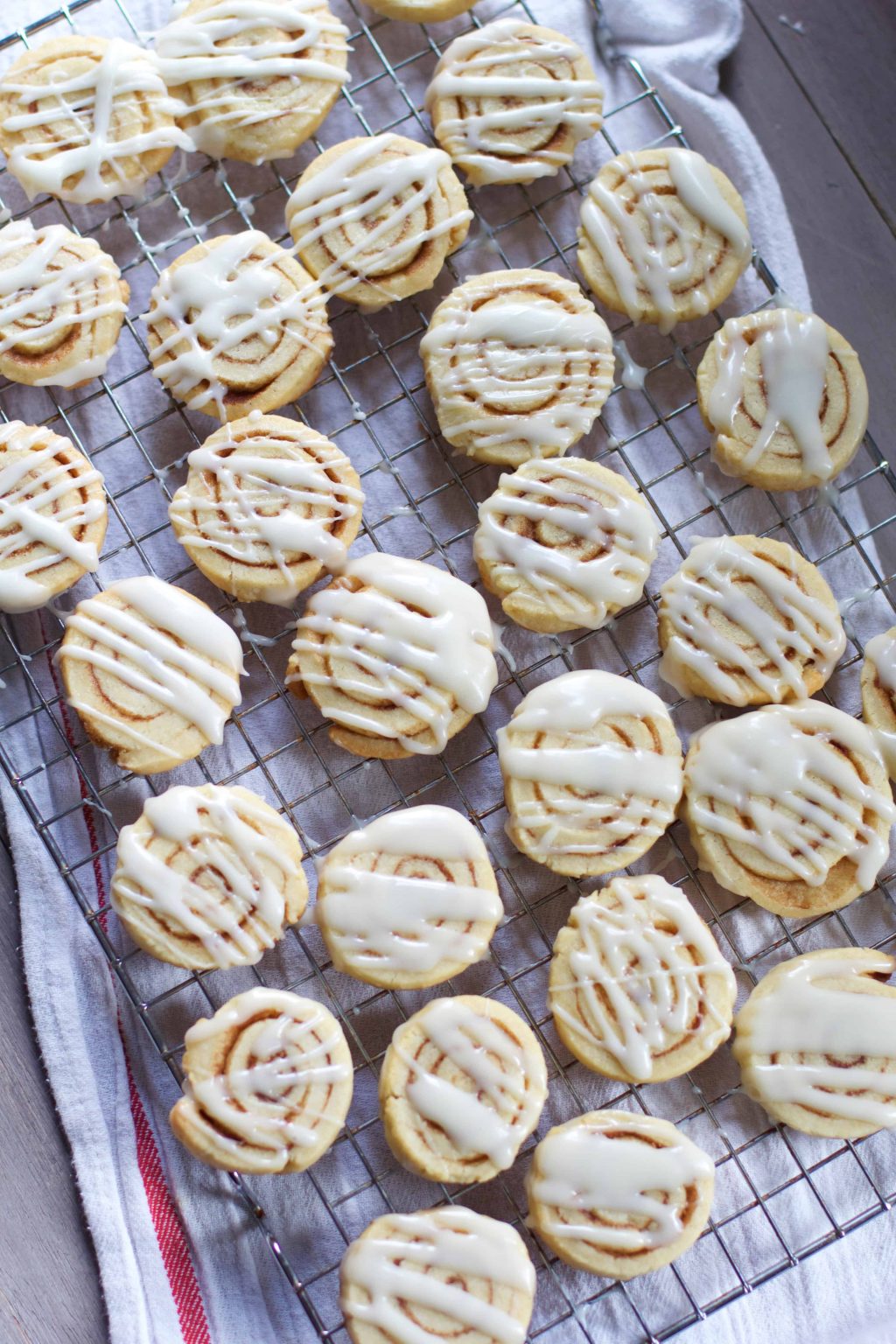 Cinnamon Pinwheel Cookies - The Baker Chick