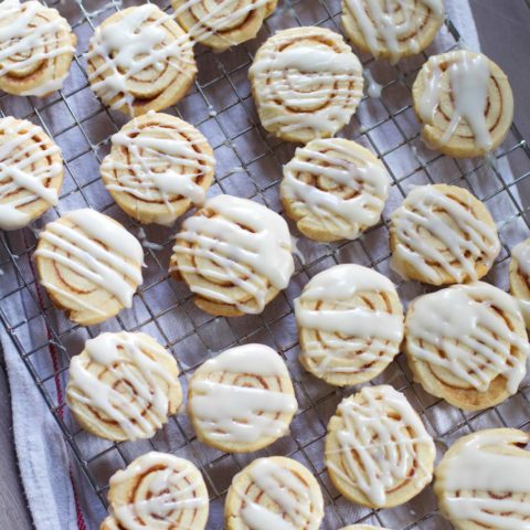 Cinnamon Pinwheel Cookies - The Baker Chick