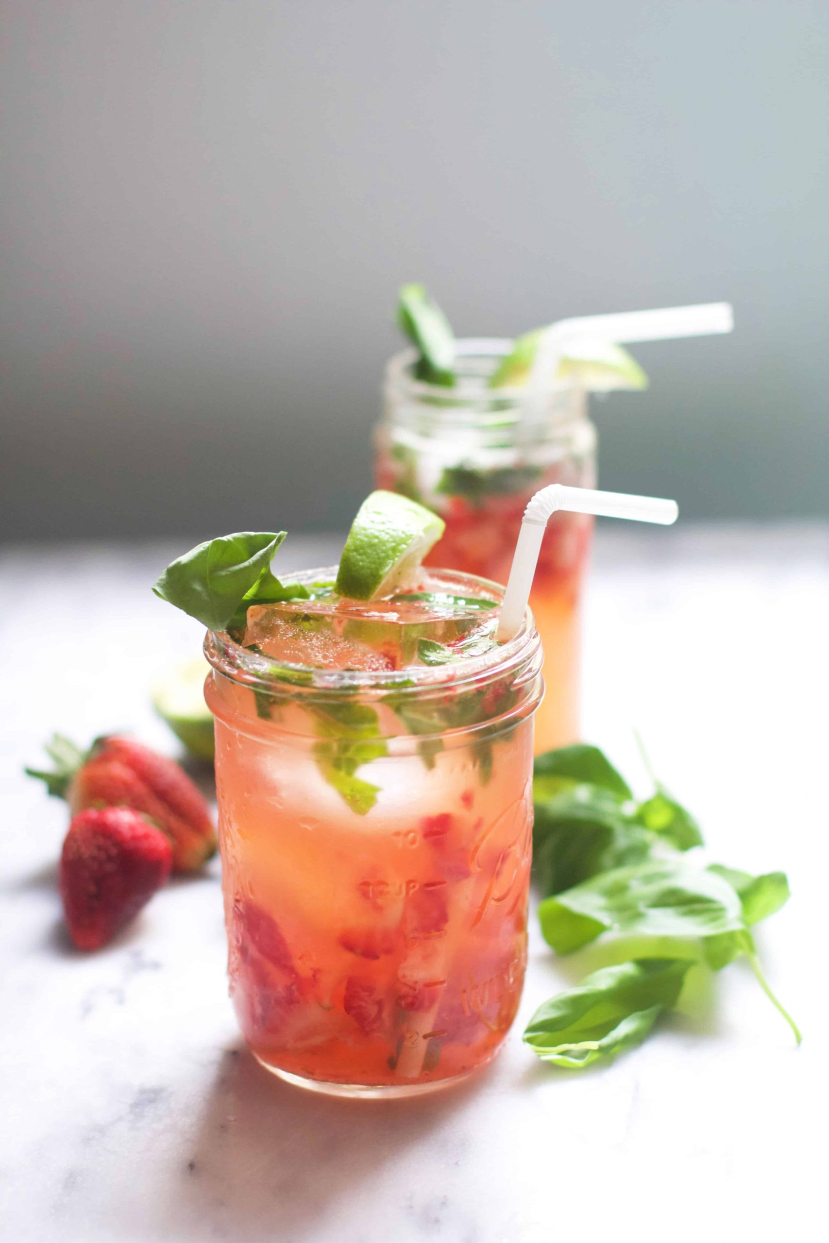 Strawberry Basil Smash - The Baker Chick