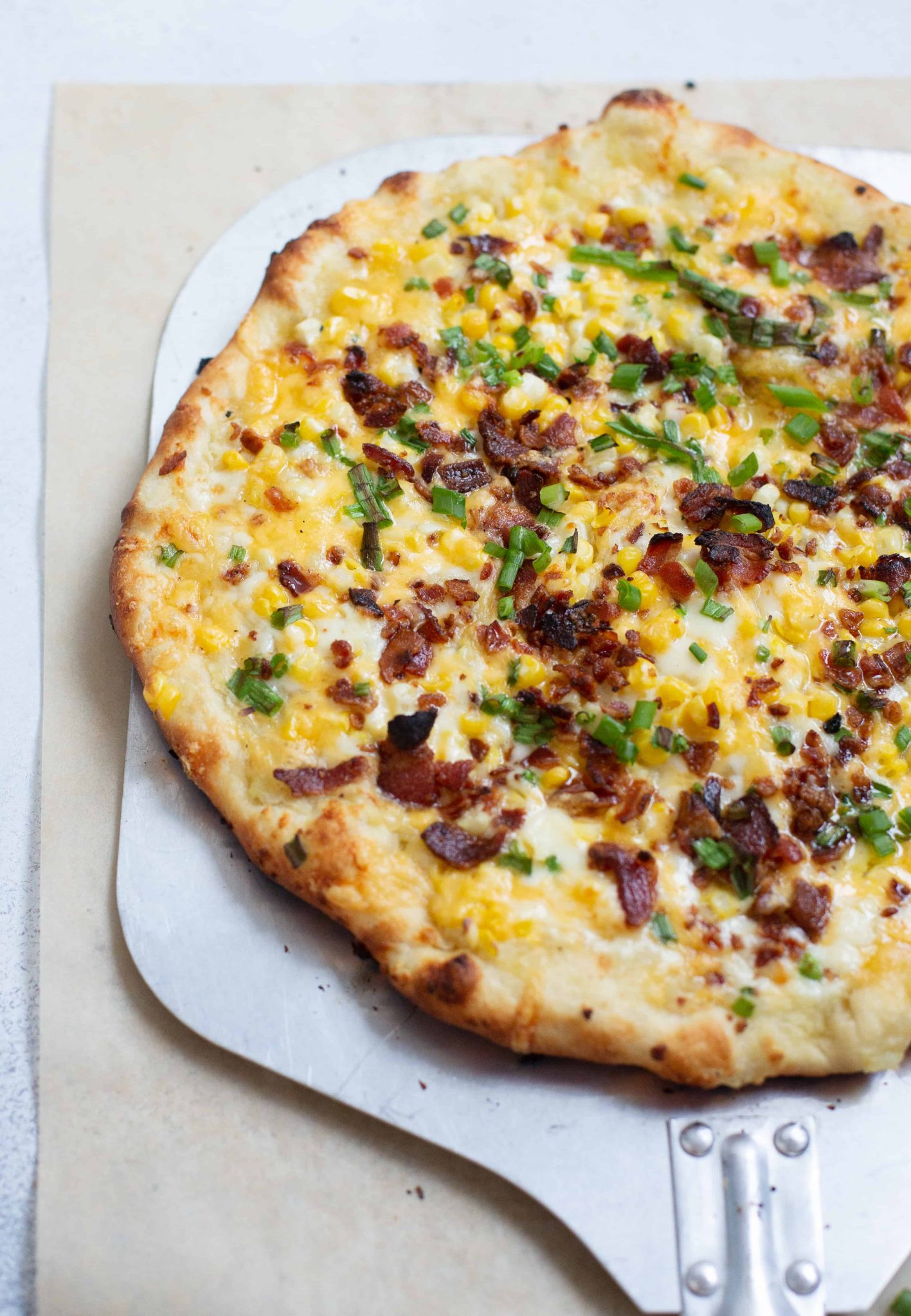 Mashed Potato Pizza - The Baker Chick