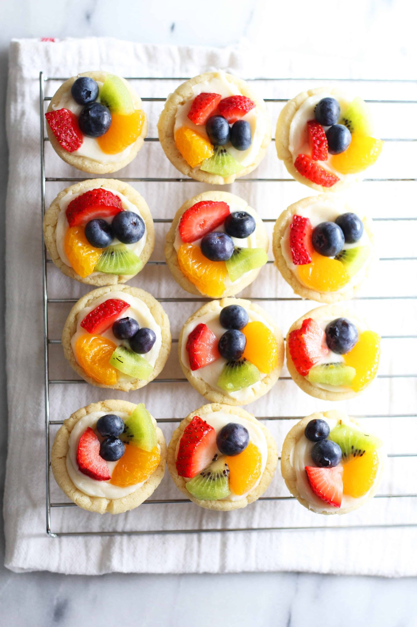 Mini Fruit Tarts - The Baker Chick