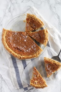 Salted Maple Pie - The Baker Chick