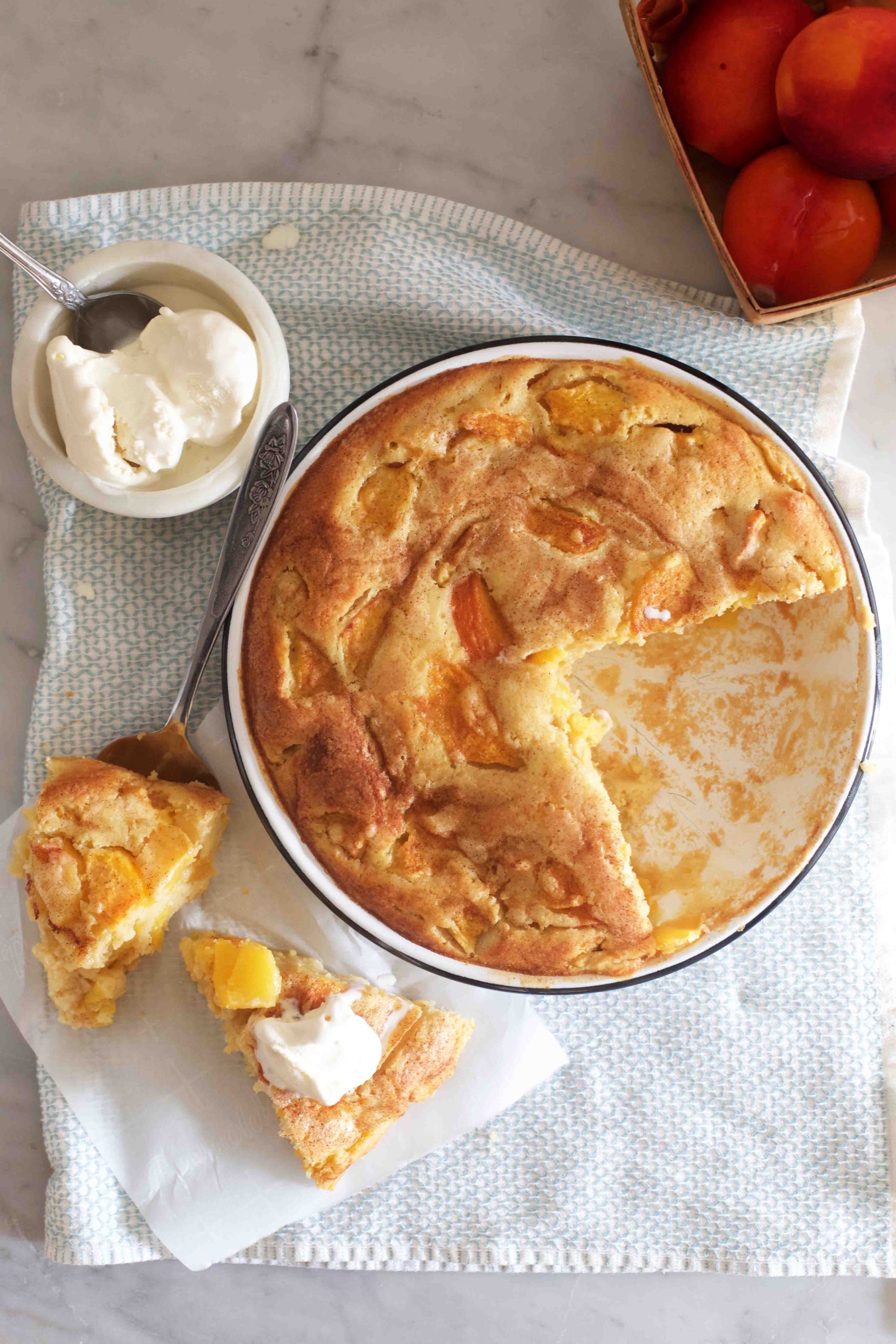Summer Peach Buckle - The Baker Chick