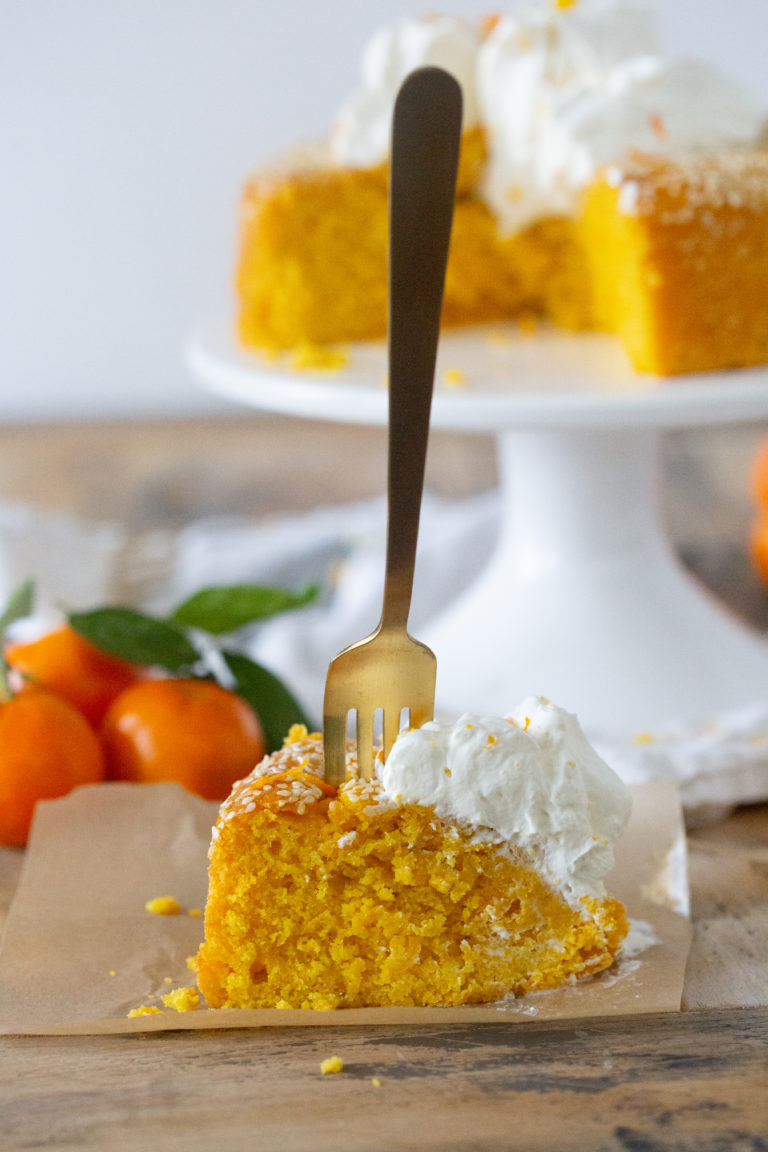 Clementine Olive Oil Cake - The Baker Chick
