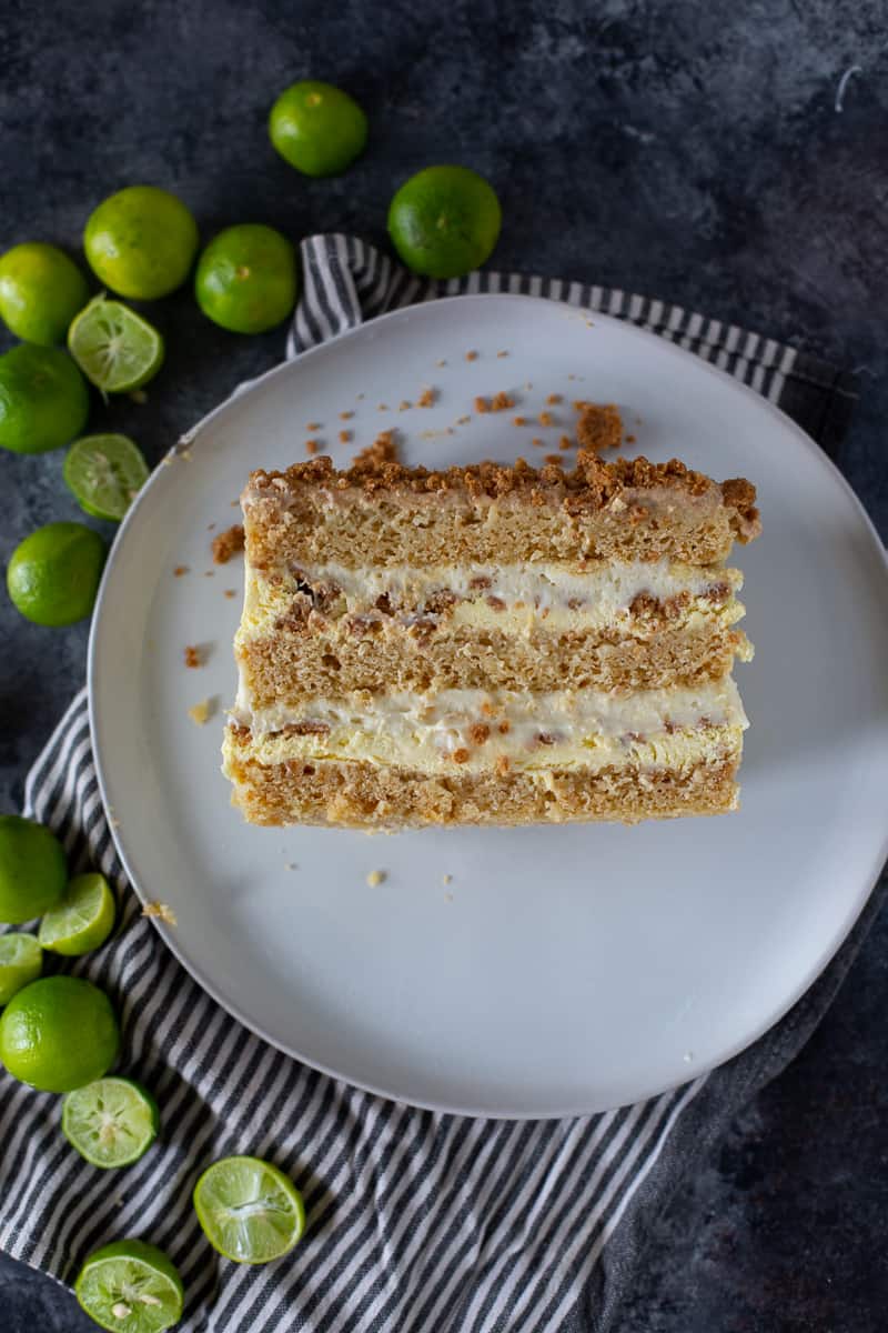 Key Lime Pie Cake - The Baker Chick