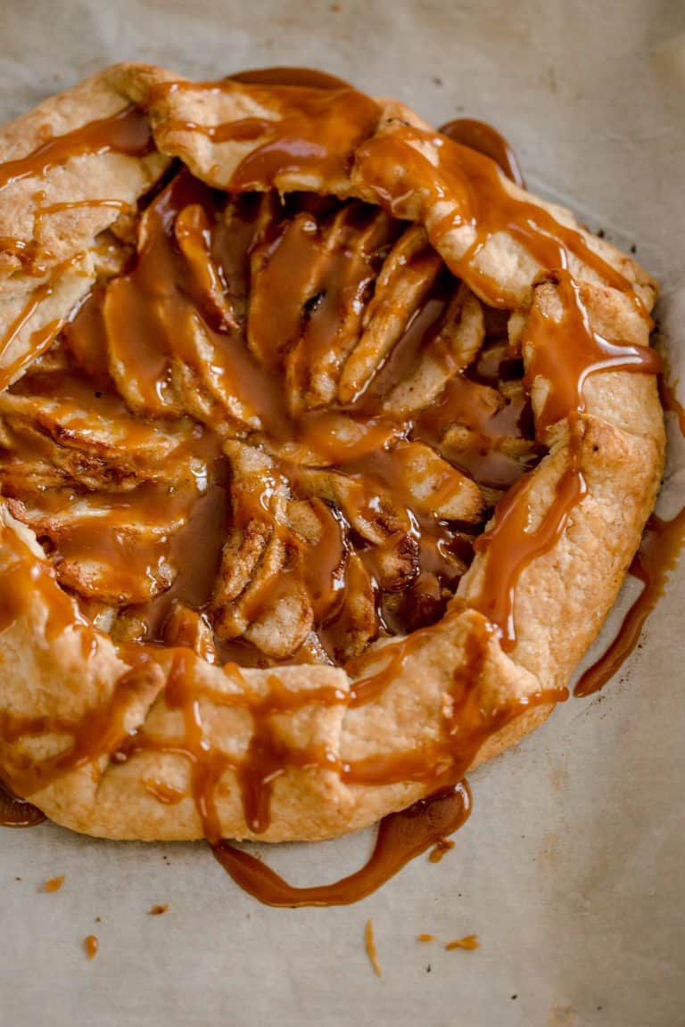 Easy Apple Galette Recipe - The Baker Chick