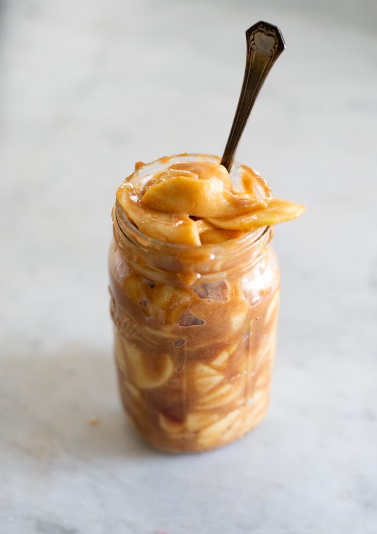 Caramel Apple Pie Filling Recipe - The Baker Chick