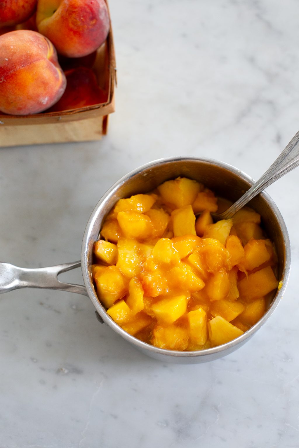 Peach Compote - The Baker Chick