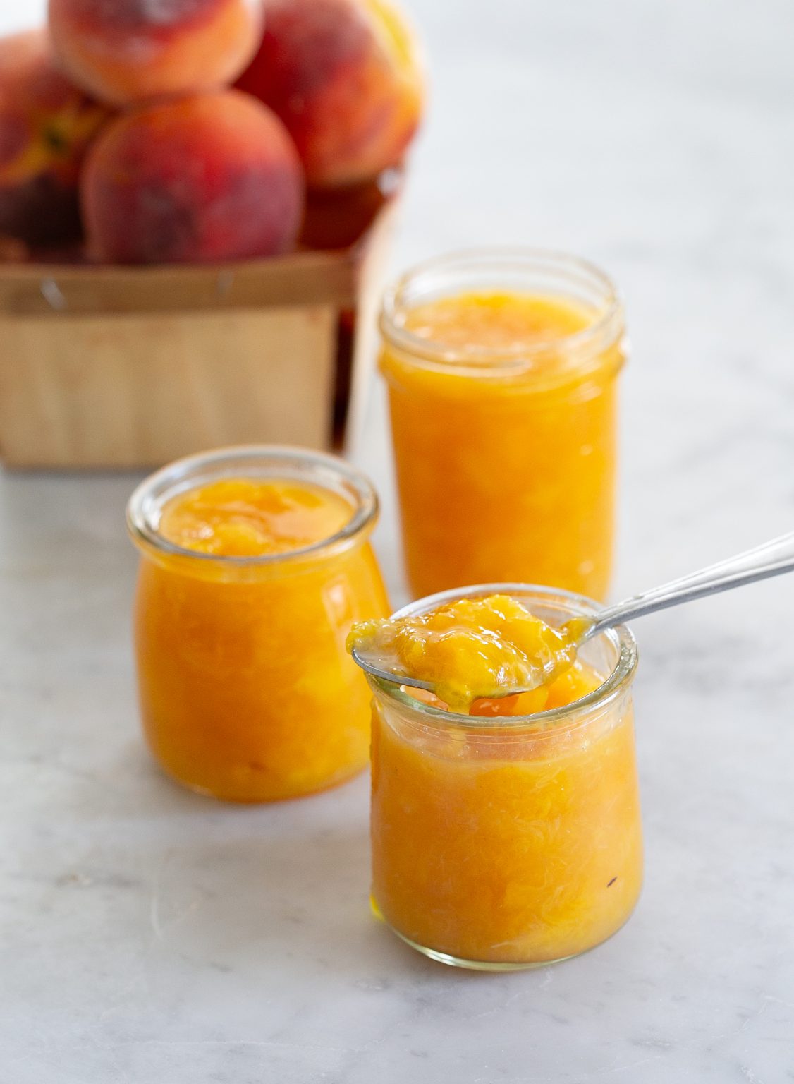 Peach Compote - The Baker Chick