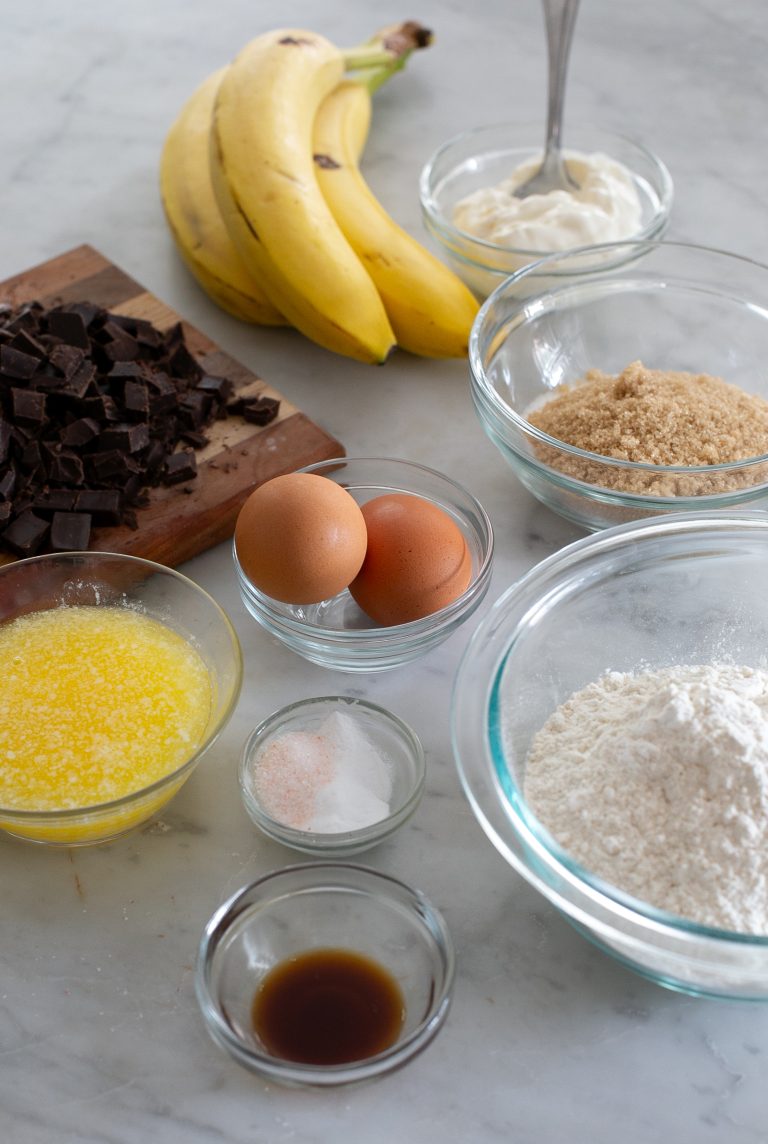 Chocolate Chunk Banana Bread - The Baker Chick